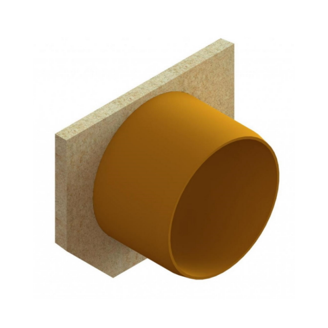 Крайна плоча с хоризонтален изход DN100 H125